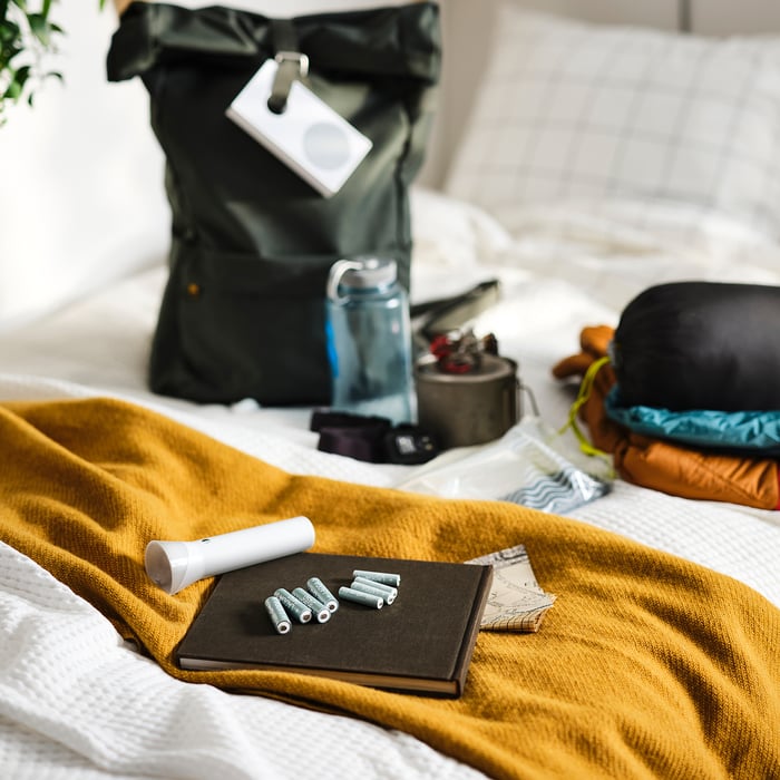 LADDA Rechargeable battery, HR06 AA 1.2V, 2450mAh - IKEA