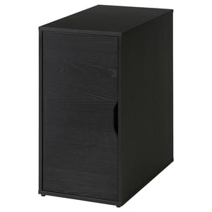 LAGKAPTEN / ALEX Desk, black-brown/black, 783/4x235/8" - IKEA