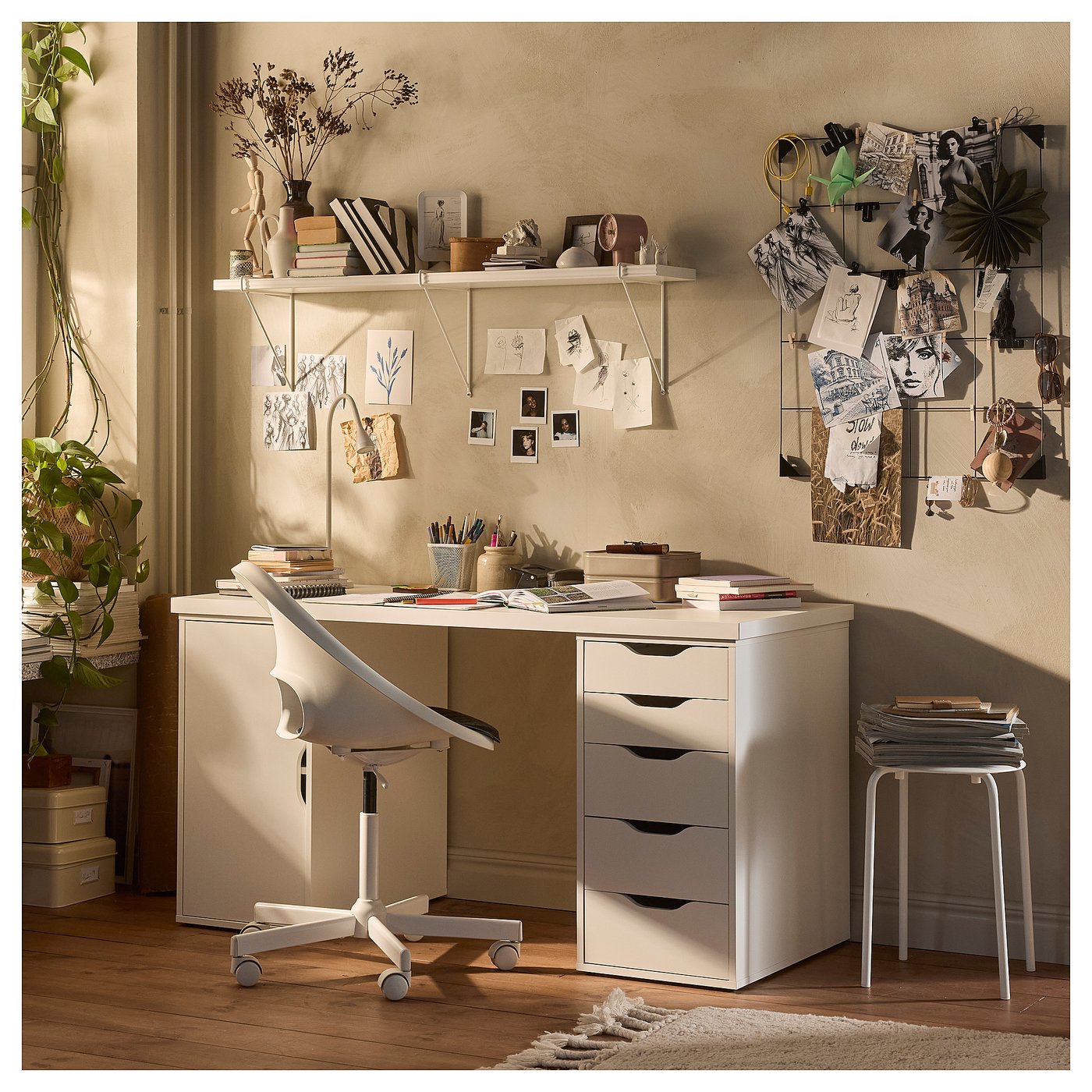 Alex linnmon desk ikea store