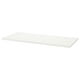 LAGKAPTEN / MITTBACK desk, white/birch, 551/8x235/8" - IKEA