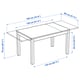 LANEBERG extendable table, white, 511/8/743/4x311/2" - IKEA