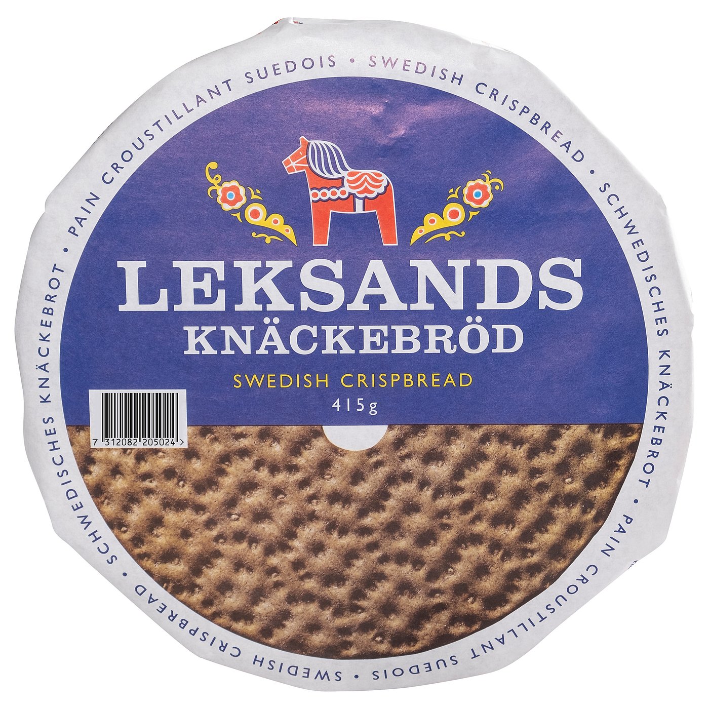 LEKSANDS KNÄCKEBRÖD rye crispbread, round, original, 15 oz - IKEA US