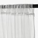 LILL Sheer curtains, 1 pair, white/with rod pocket, 110x98" - IKEA