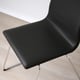 LILLÅNÄS chair, chrome plated/Glose black - IKEA
