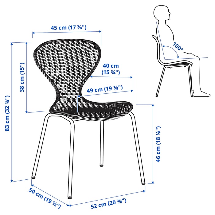 LISABO / ÄLVSTA table and 6 chairs, ash veneer/rattan white, 783/4x303 ...