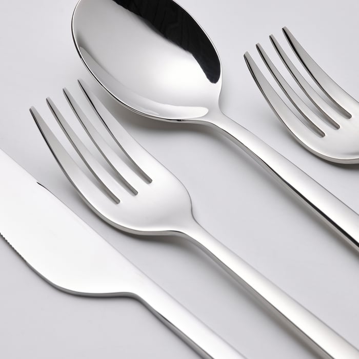 LÖFTESRIK 20-piece flatware set, stainless steel - IKEA