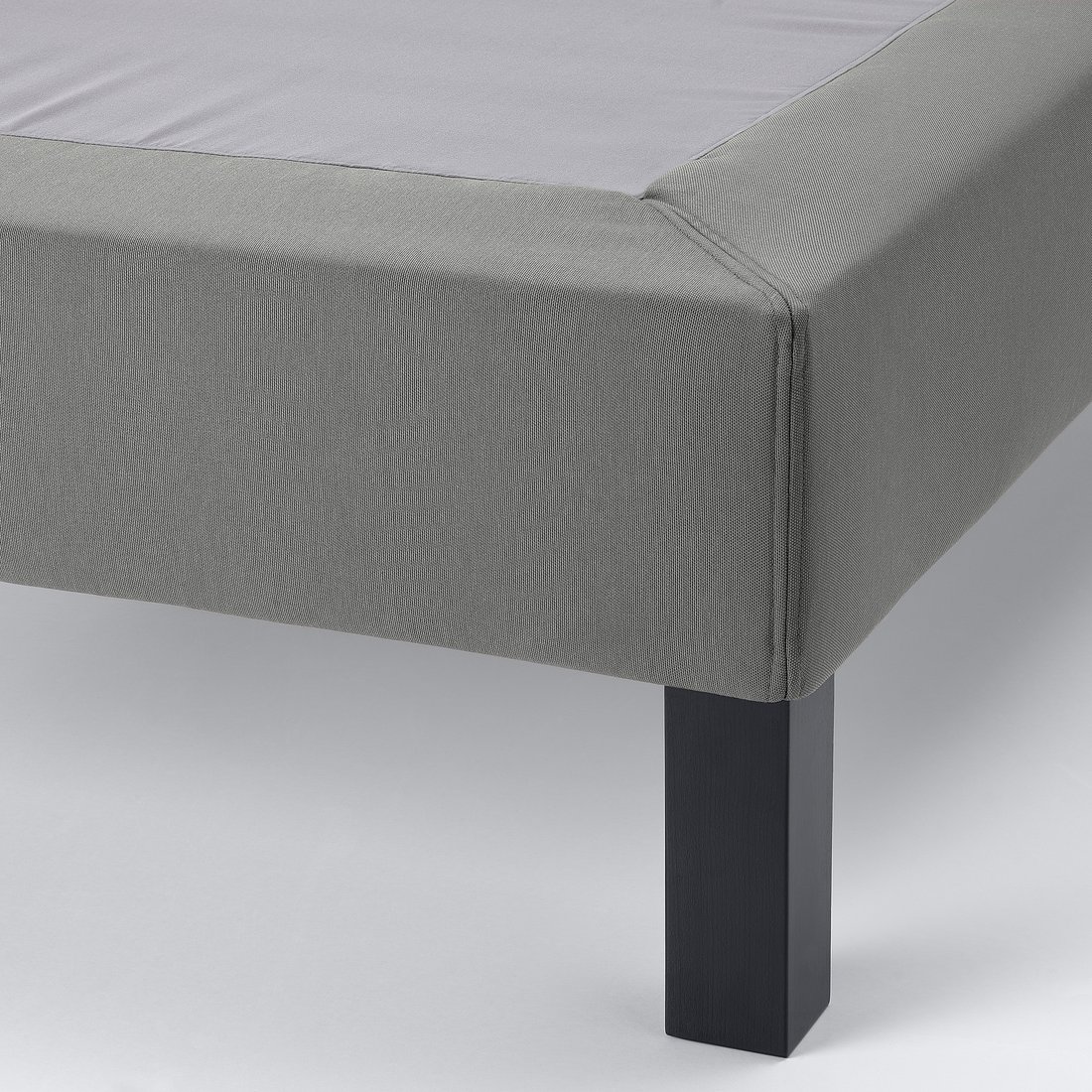 LYNGÖR slatted mattress base with legs, dark gray, Twin - IKEA