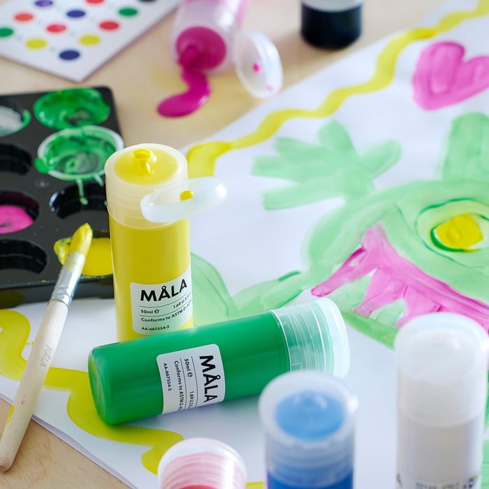 MÅLA paint, mixed colors, 14 oz - IKEA