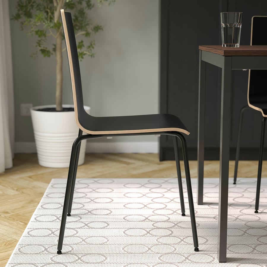 MARTIN Chair, black/black - IKEA