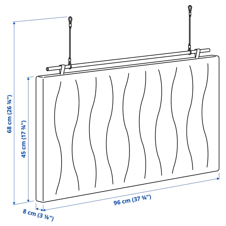MITTZON acoustic baffle set, Gunnared beige - IKEA