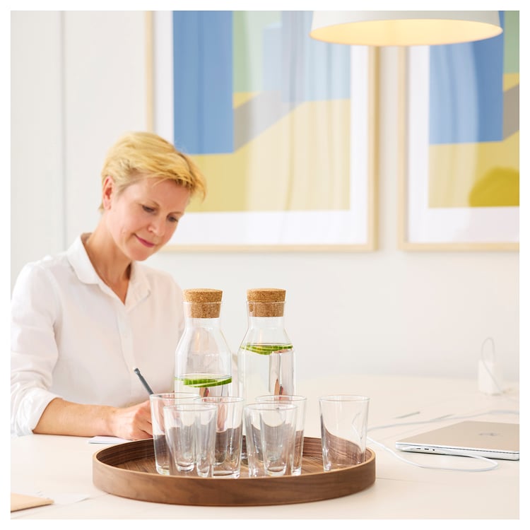 MITTZON conference table, white, 471/4x421/2x291/2" - IKEA