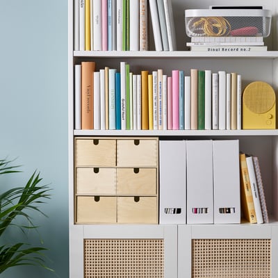 MOPPE mini storage chest, birch plywood, 12 ¼x7x125/8" - IKEA