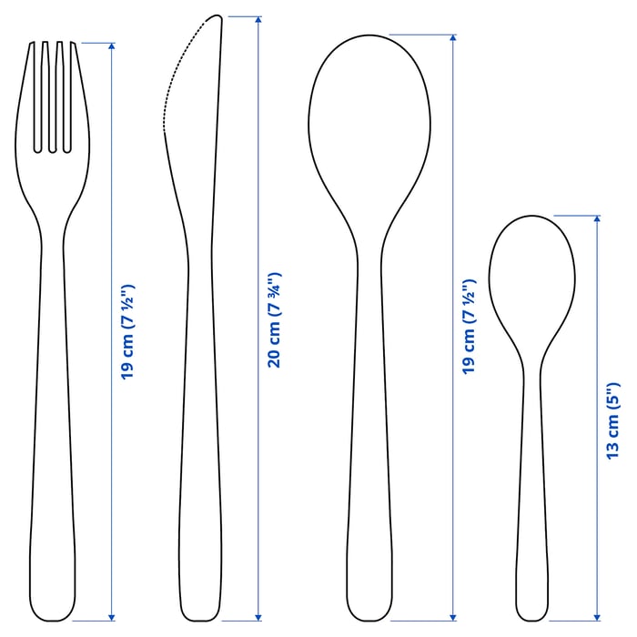 MOPSIG 16-piece flatware set - IKEA