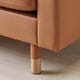 MORABO chaise, add-on unit, Grann/Bomstad golden brown/wood - IKEA