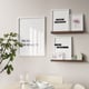 MOSSLANDA picture ledge, walnut effect, 21 ¾" - IKEA