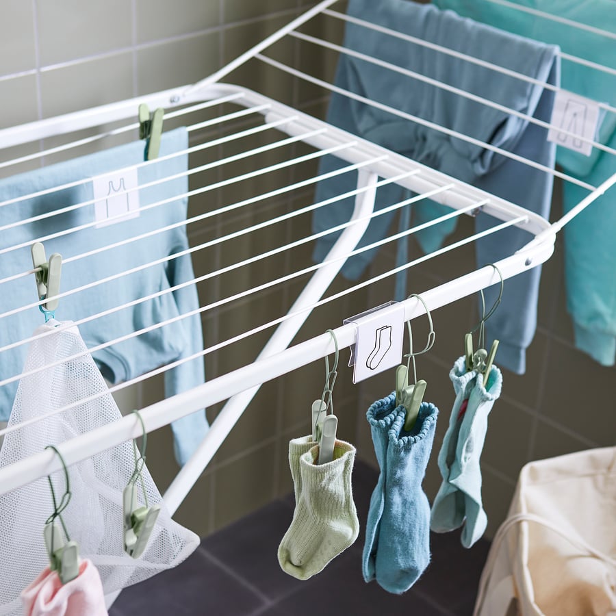 MULIG drying rack, indoor/outdoor, white - IKEA