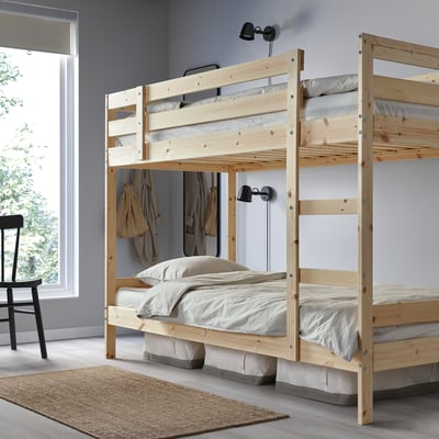 MYDAL bunk bed frame, pine, Twin - IKEA