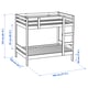 MYDAL bunk bed frame, pine, Twin - IKEA