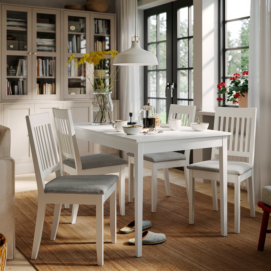 NÄSINGE table, white, 511/8x311/2" - IKEA