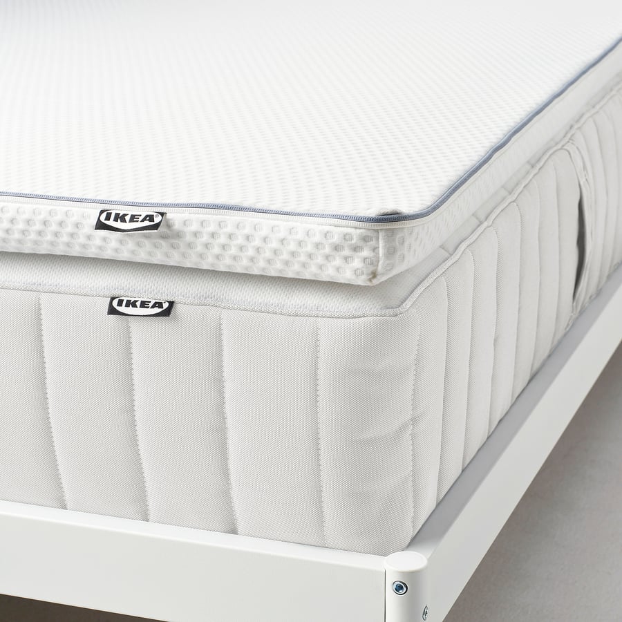 NÄSTABERG mattress topper, white, King - IKEA