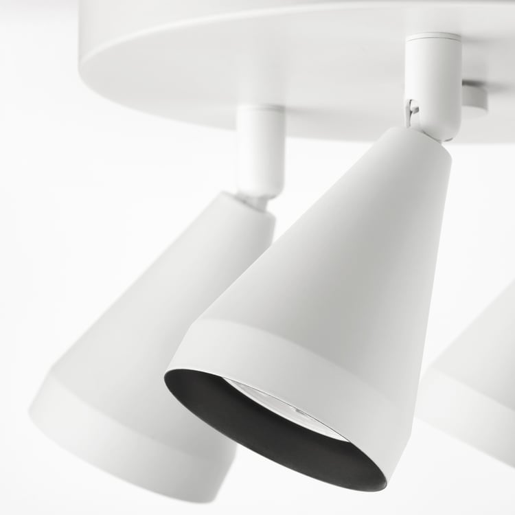NÄVLINGE Ceiling spotlight with 3 lights, white - IKEA