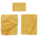 NATTJASMIN sheet set, dark gray, Twin - IKEA