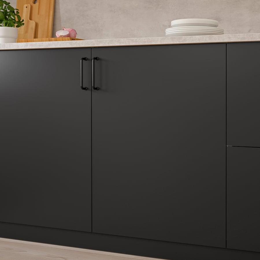 NICKEBO door, matte anthracite, 15x30" - IKEA