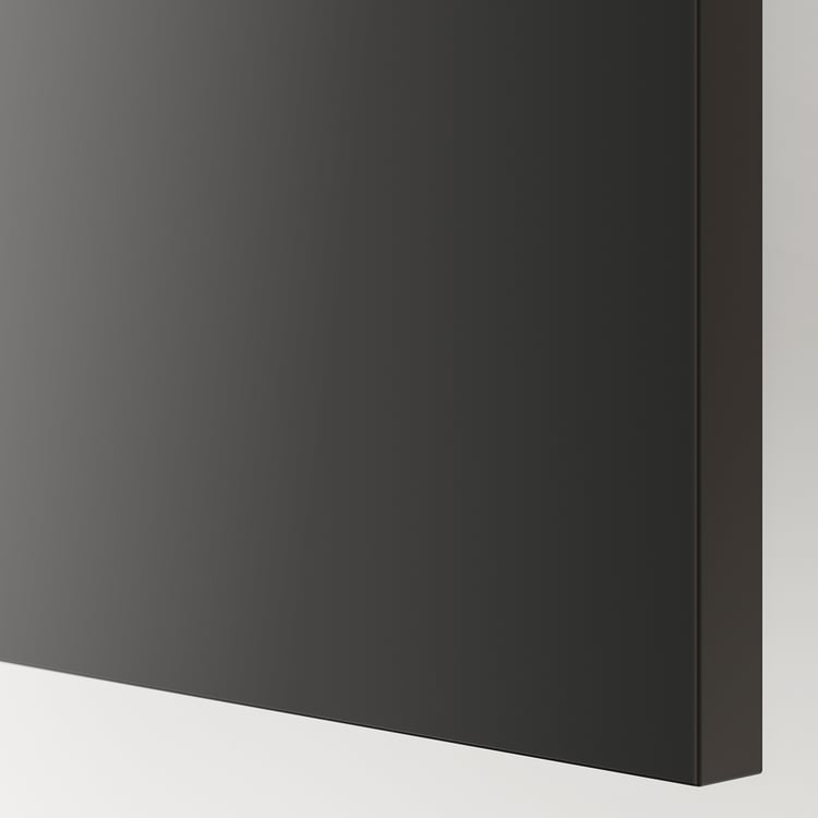 NICKEBO drawer front, matte anthracite, 18x5" - IKEA
