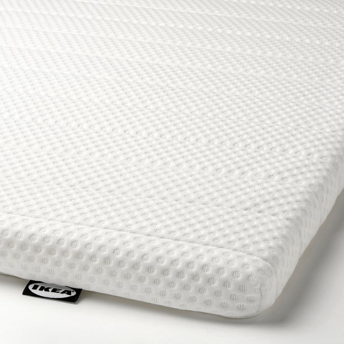 NISSEHOLM mattress topper, white, King - IKEA