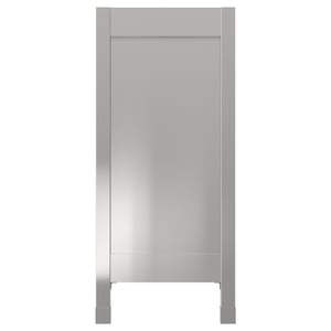 NOGSTA Cover panel with legs, stainless steel, 15x35" - IKEA