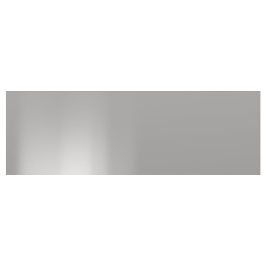 NOGSTA drawer front, stainless steel, 30x10" - IKEA