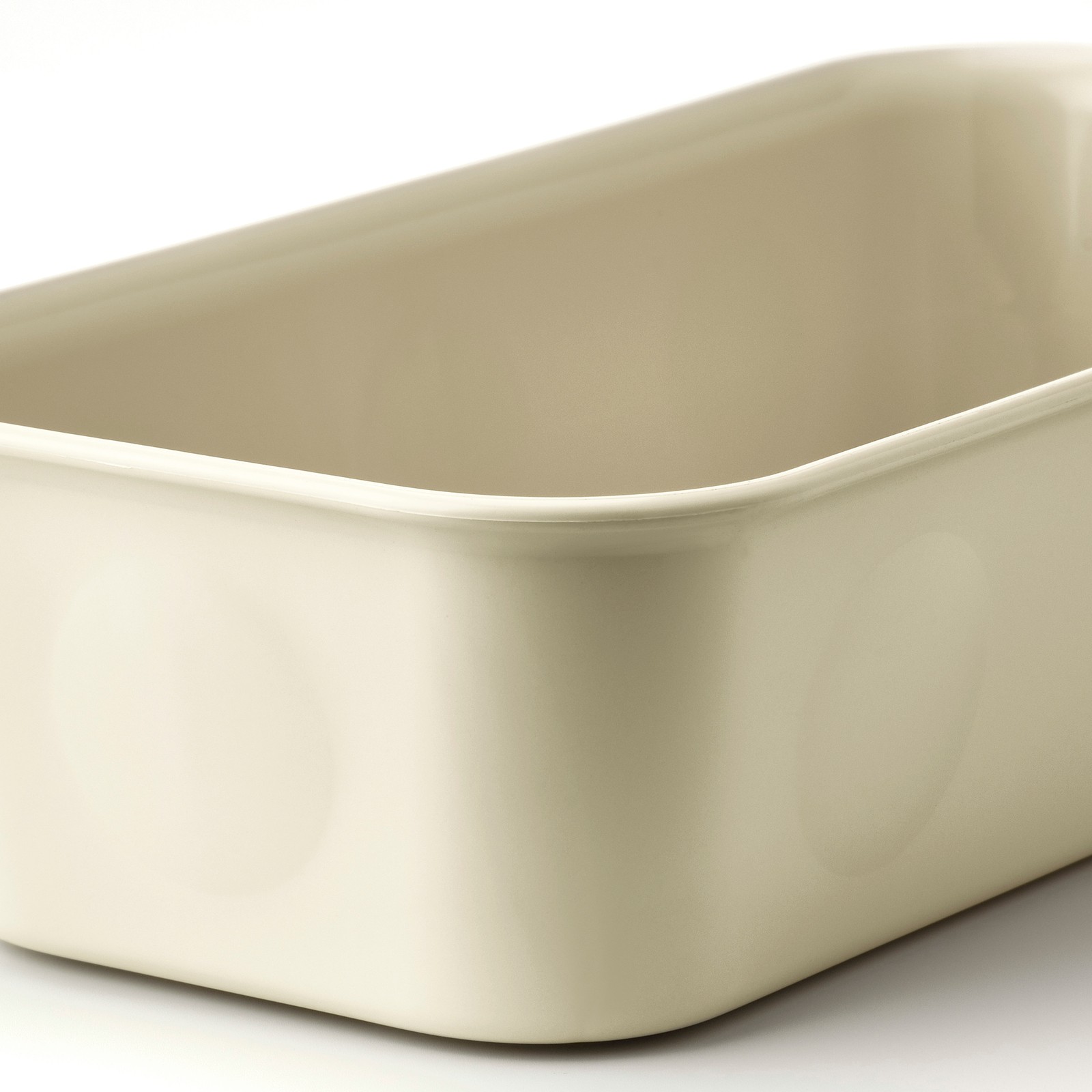 NOJIG Organizer, plastic/beige, 4x7 ¾x2" - IKEA