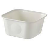 NOJIG Organizer, plastic/beige, 4x4x2" - IKEA