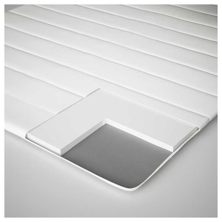 NOPAKTE mattress topper, white, Twin - IKEA