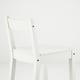 NORDVIKEN bar stool with backrest, counter height/white, 243/8" - IKEA