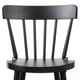 NORRARYD bar stool with backrest, black, 291/8" - IKEA