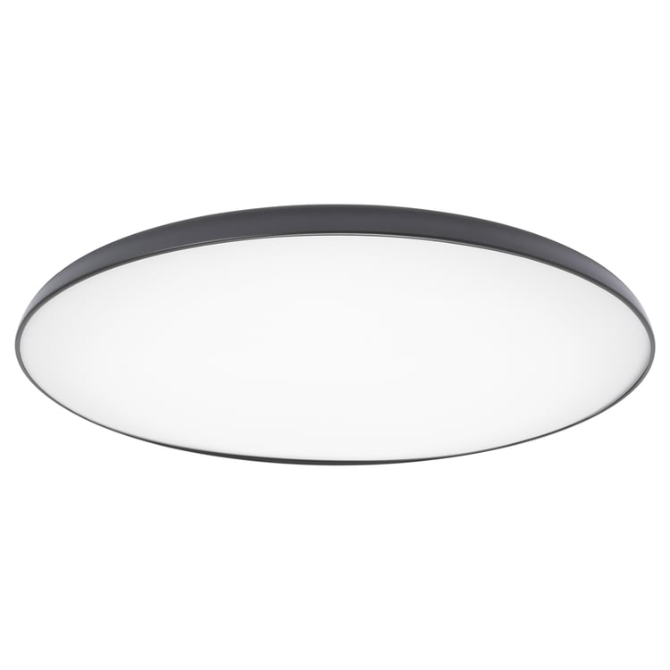 NYMÅNE LED ceiling lamp, anthracite - IKEA