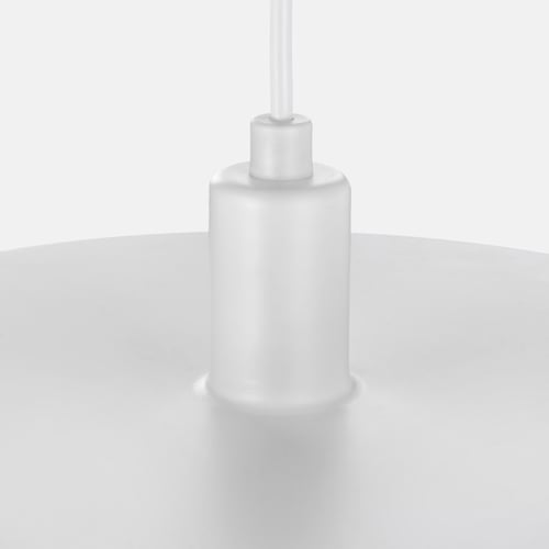 NYMÅNE LED pendant lamp, wireless dimmable white spectrum/white, 15" - IKEA