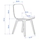 ODGER Chair, anthracite - IKEA