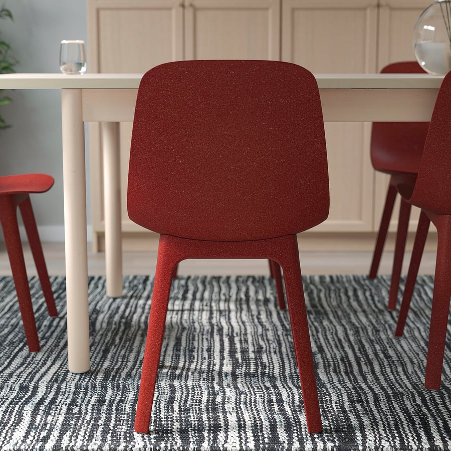 ODGER chair, red - IKEA