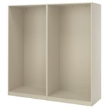 PAX 2 wardrobe frames, white, 785/8x227/8x791/4" - IKEA