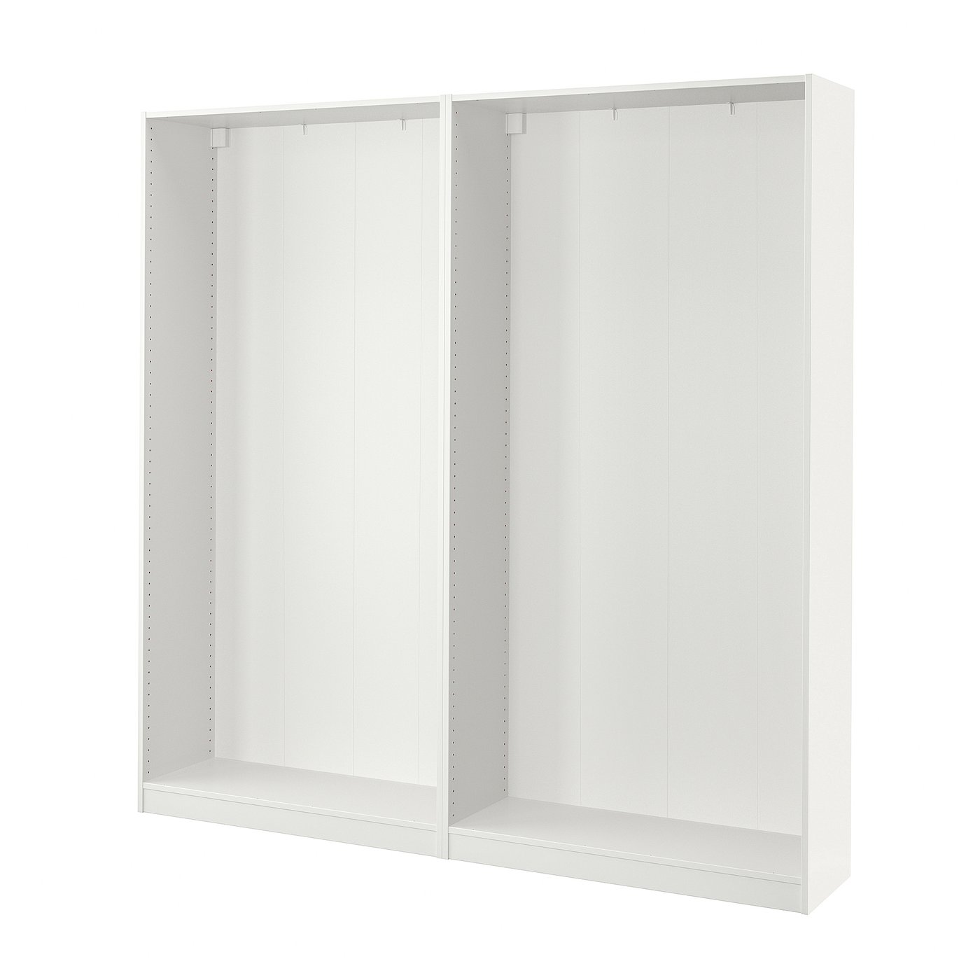 PAX 2 wardrobe frames, white, 785/8x133/4x791/4" - IKEA