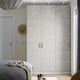PAX / MISTUDDEN wardrobe combination, white/gray patterned, 59x235 ...