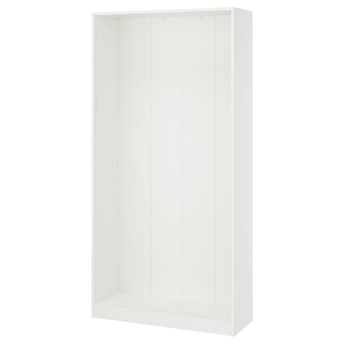 PAX wall-mounted storage frame, white, 393/8x133/4x791/8" - IKEA