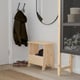 PERJOHAN stool with storage, pine - IKEA
