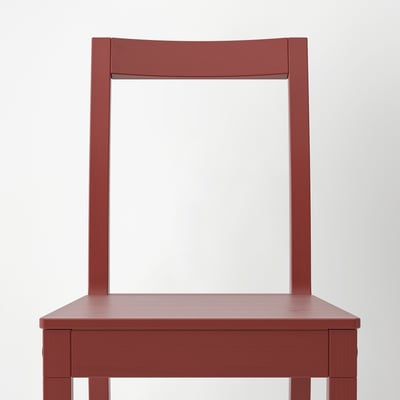 PINNTORP chair, red stained - IKEA