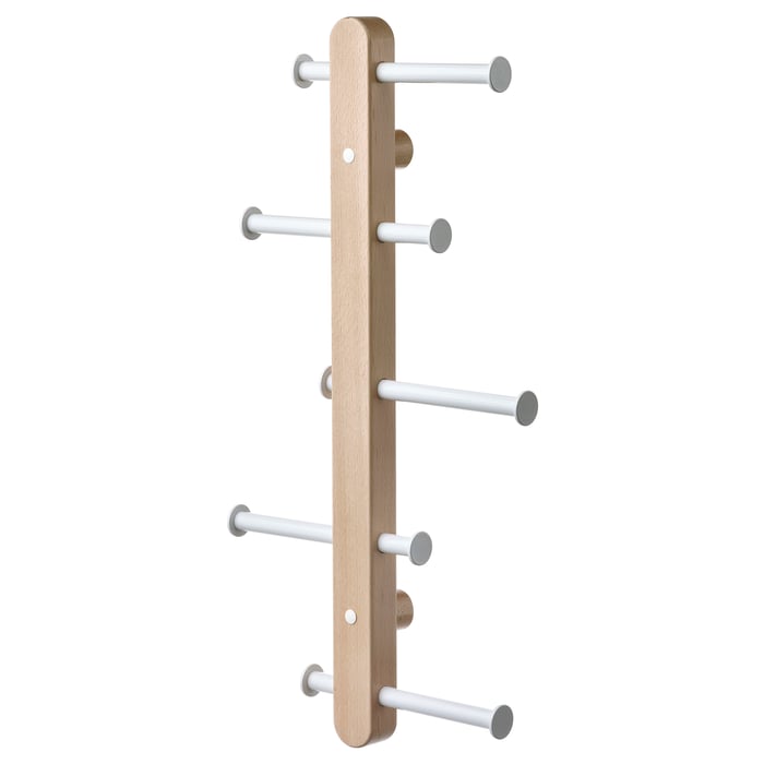 PLOGA vertical hook rack, 23 ½" - IKEA