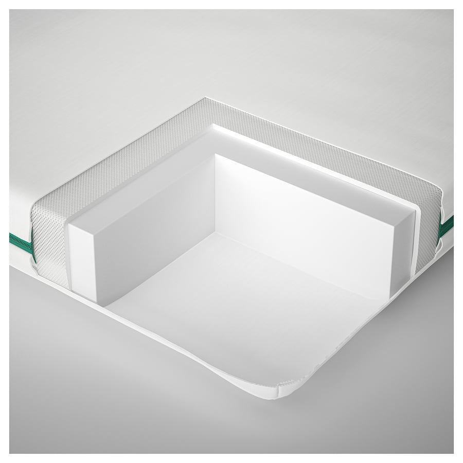 PLUTTEN foam mattress for extendable bed, 381/4x743/4" - IKEA