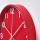 PLUTTIS wall clock, red, 11" - IKEA