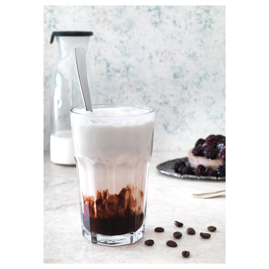 POKAL Glass, clear glass, Height: 6" Volume: 12 oz - IKEA